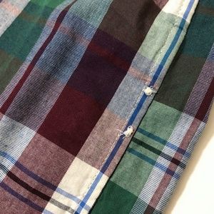 J. Crew | Shirts | Jcrew Slim Secret Wash Indigo Plaid Shirt | Poshmark